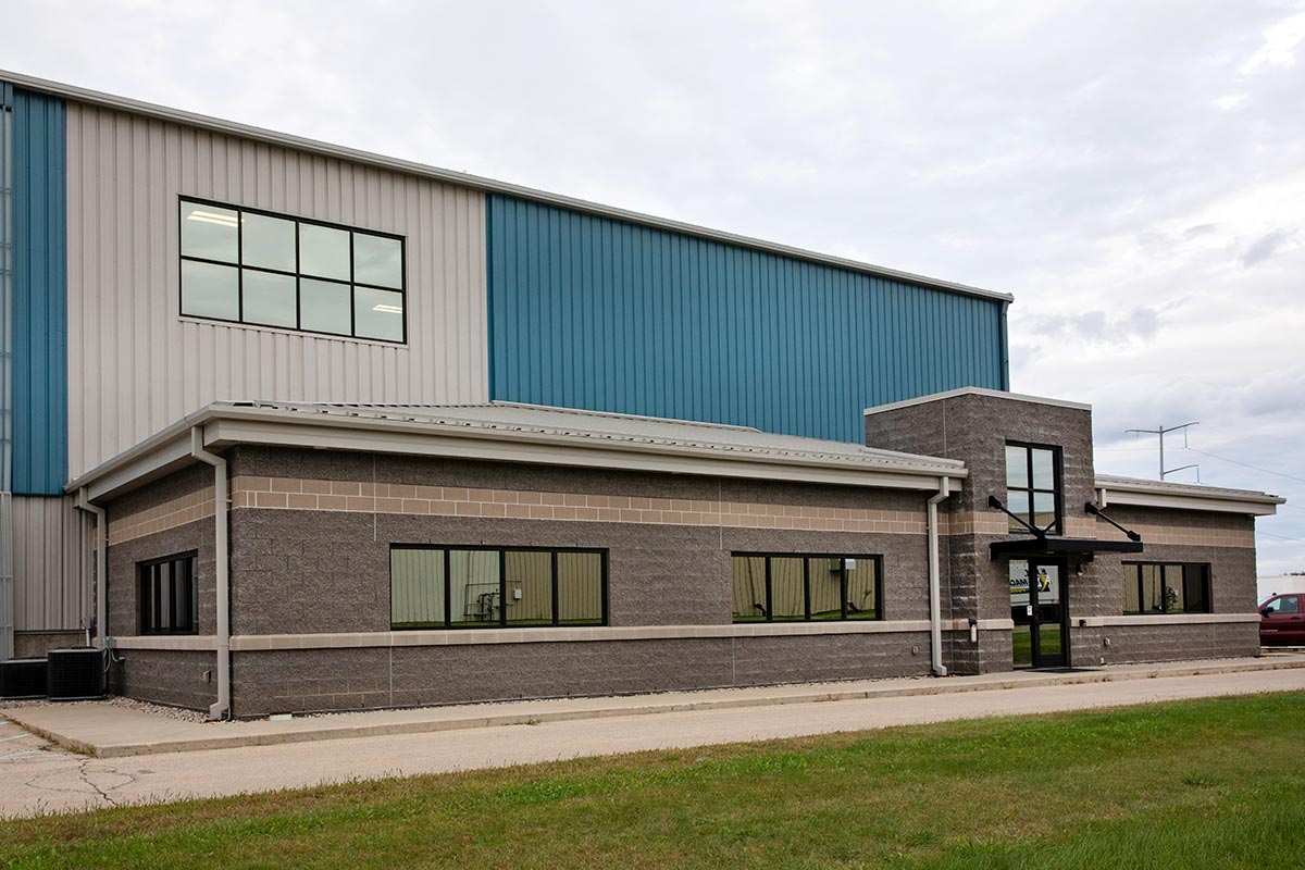 Maas Brothers Construction Portfolio EK Machine Co. production facility ...