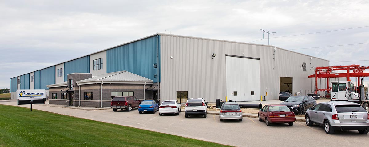 Maas Brothers Construction Portfolio EK Machine Co. production facility ...