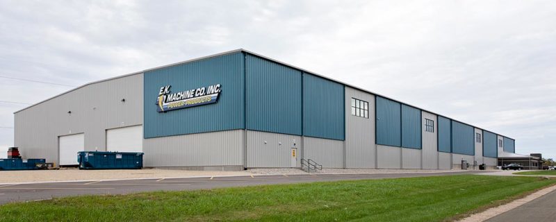 Maas Brothers Construction Portfolio EK Machine Co. production facility ...